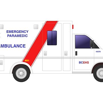 "BC Ambulance - BCAS / BCEHS" Sticker for Sale by Alec Morgana | Redbubble