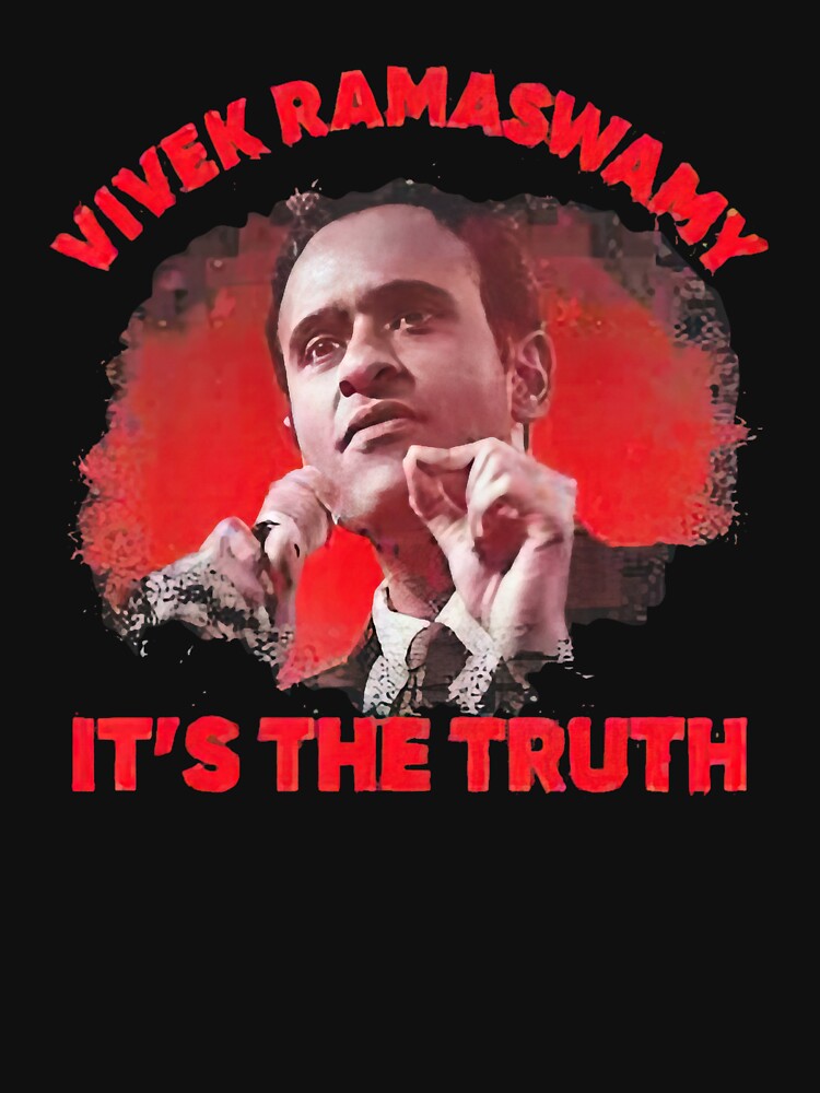 Vivek Ramaswamy Its the TRUTH Vintage Retro Essential T-Shirt sold by ...