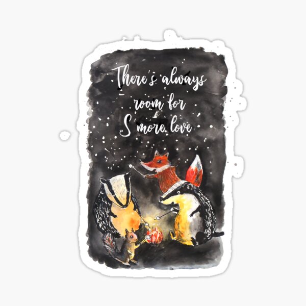 "Smore Love" Sticker by StudioKaufmann | Redbubble