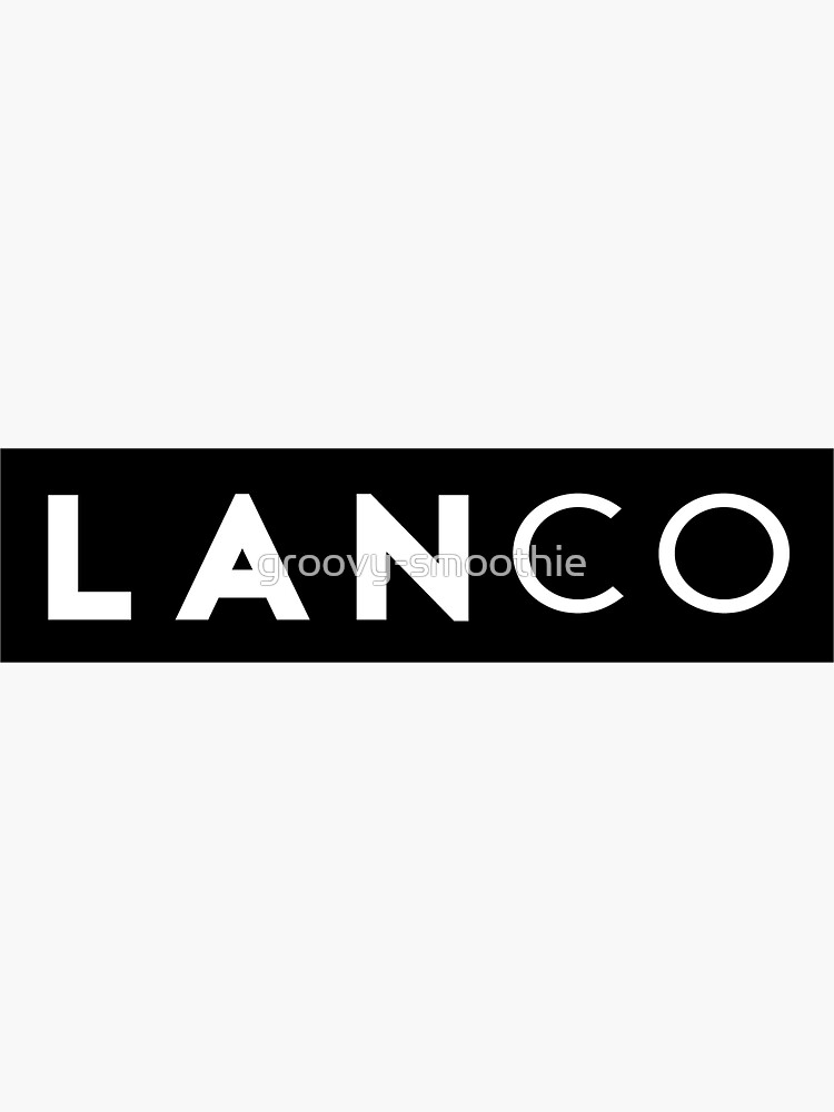 "LANCO Box" Sticker for Sale by groovy-smoothie | Redbubble