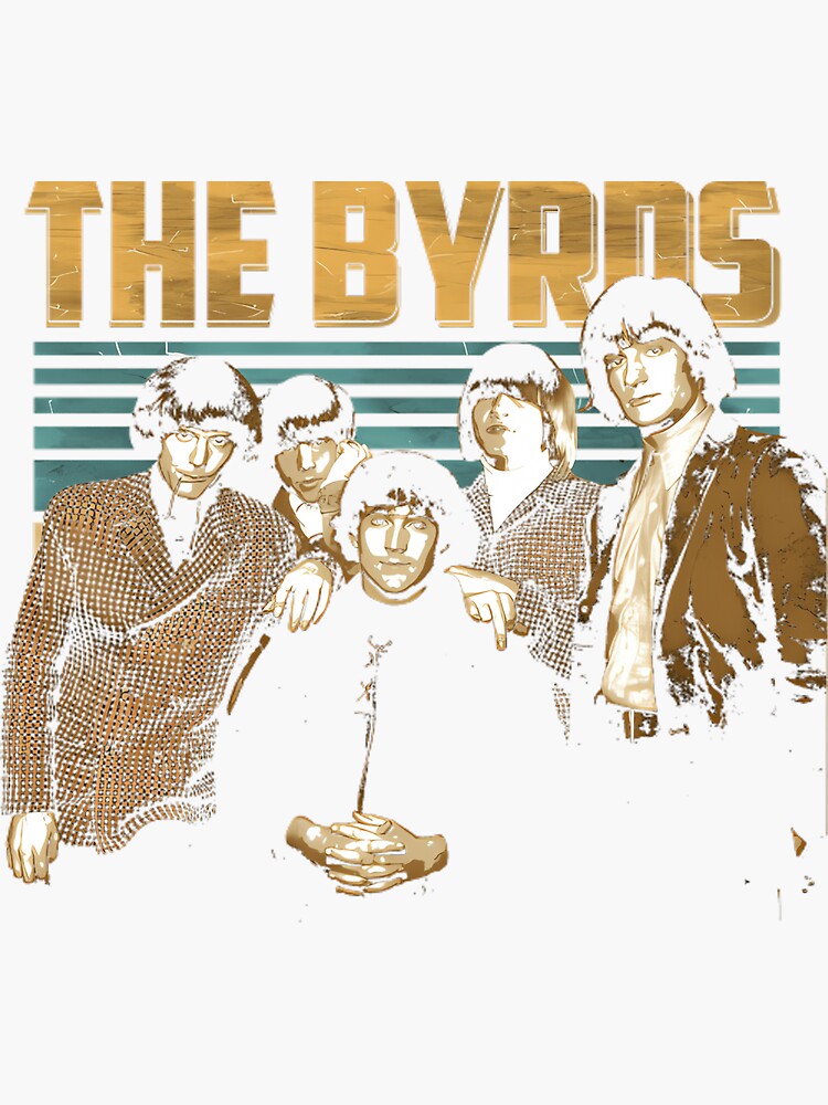 "Innovators Of Sound The Byrds' Legacy Through Images" Sticker for Sale ...