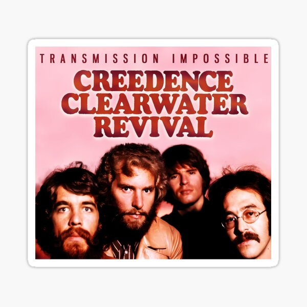"Creedence Clearwater Revival" Sticker for Sale by FashionArtkels ...