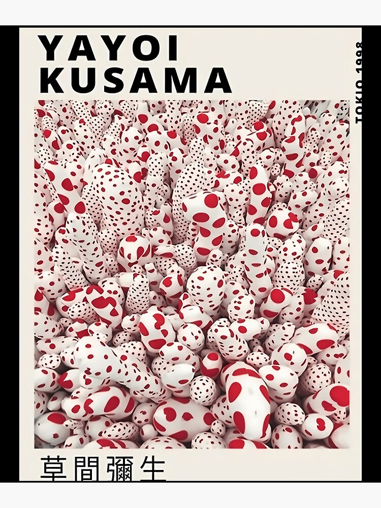 "Affiche Yayoi Kusama " Poster for Sale by ioglesmh99 | Redbubble