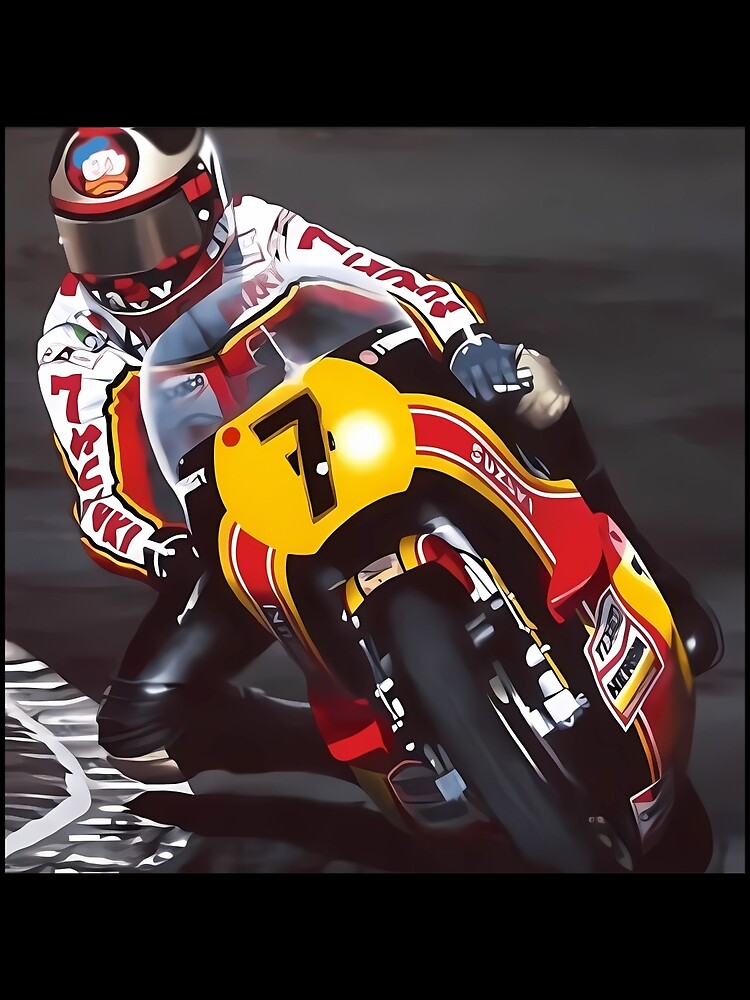 "Barry Sheene, Number 7" Photographic Print for Sale by EagleBleak ...