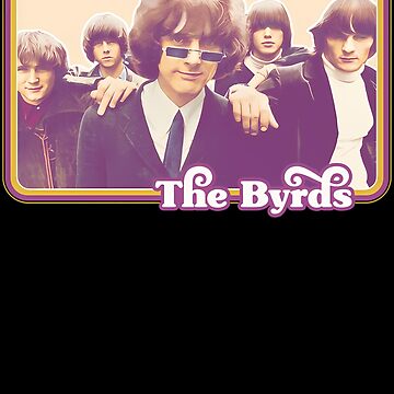 "The Byrds // Vintage Style Retro Fan Art" Essential T-Shirt for Sale ...