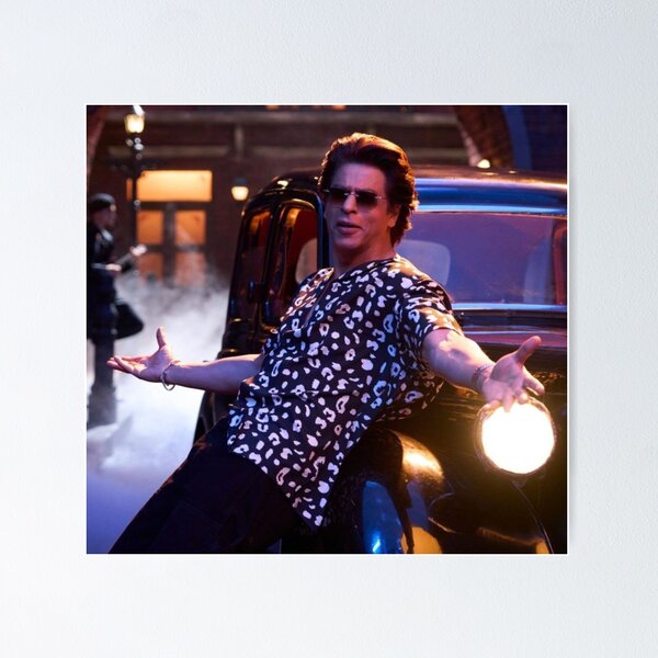 "SRK Jawan " Poster for Sale by Sonisha | Redbubble