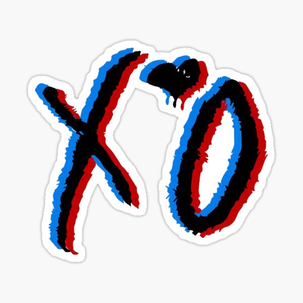 "The-Weeknd" Sticker for Sale by fallenprty | Redbubble