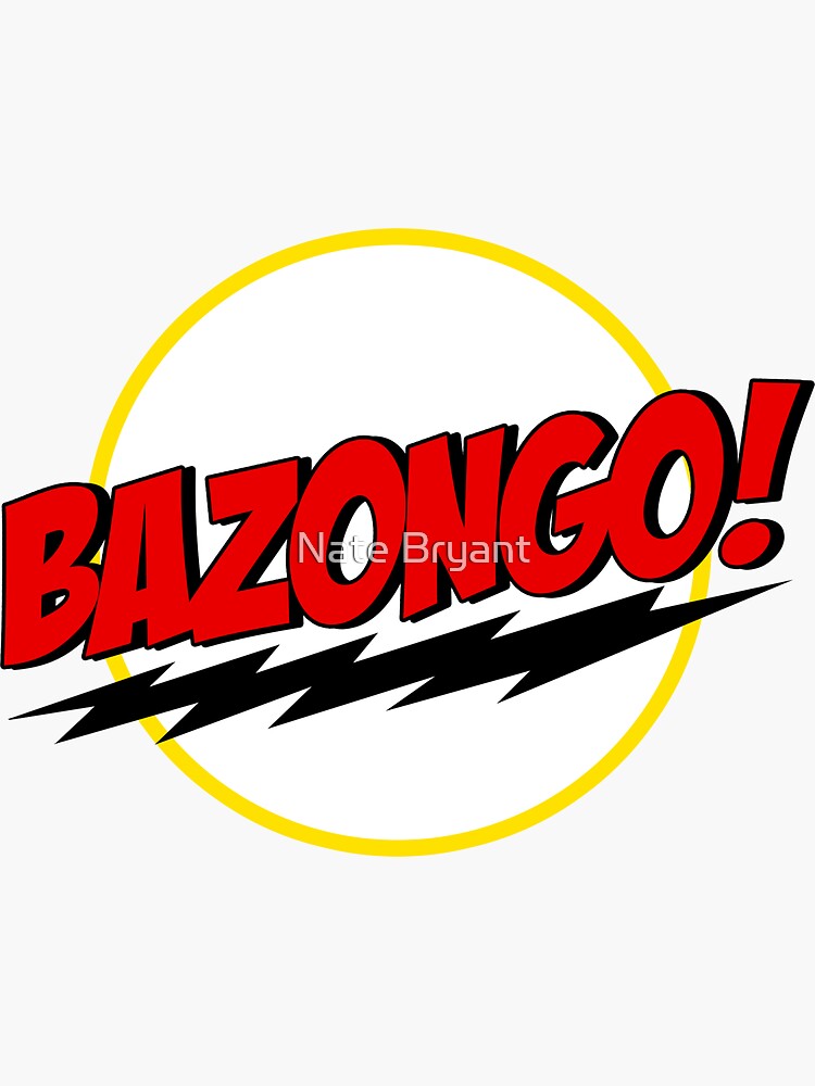"Bazongo" Sticker by KingGorillaBark | Redbubble