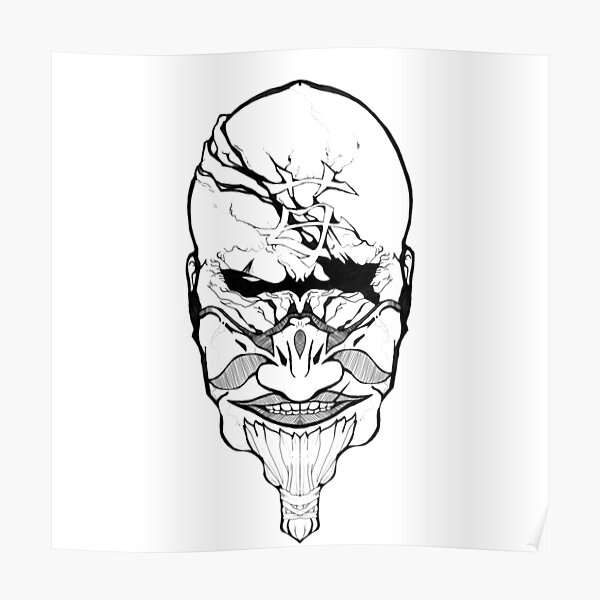 "Hate Mask" Poster for Sale by Qudig | Redbubble