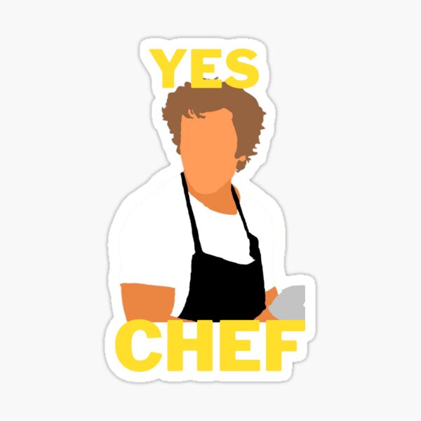 "Yes, Chef The Original Berf of Chicagoland " Sticker for Sale by ...
