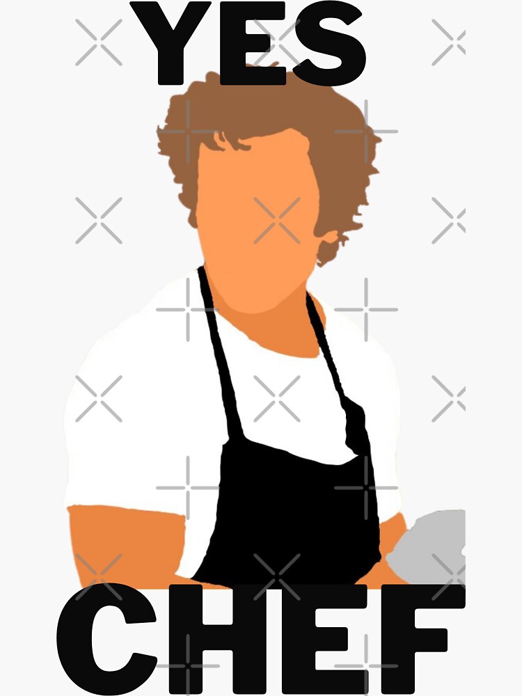 "Yes, Chef The Original Berf of Chicagoland " Sticker for Sale by ...