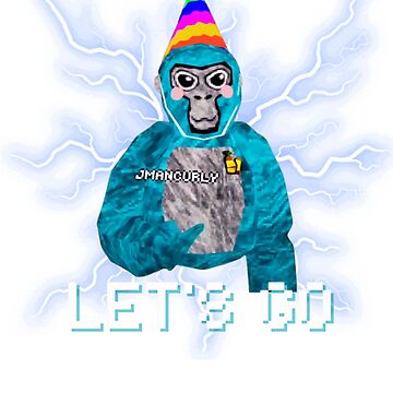 "Gorilla Tag Jmancurly Monke Merch Classic " Sticker for Sale by ...