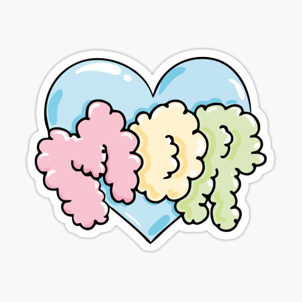 "Feid Merch Heart Mor" Sticker for Sale by mahell-tattooer | Redbubble