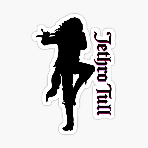 "Jethro Tull" Sticker for Sale by DavidMorphise | Redbubble