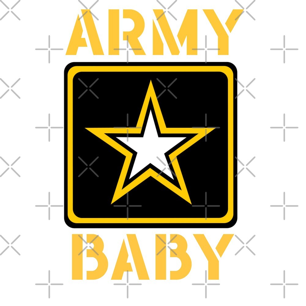 "Army Baby" by spikedchameleon | Redbubble