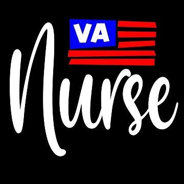"VA nurse" Sticker for Sale by Colorfulman | Redbubble