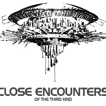 "Close Encounters of the third kind - Contact" Sticker for Sale by ...