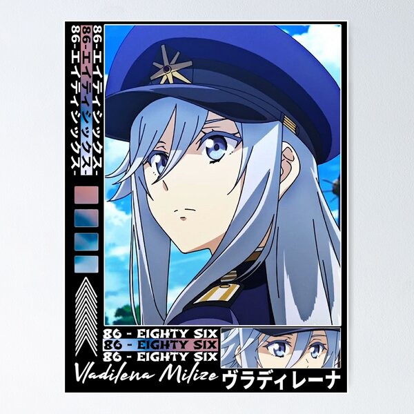 "Vladilena Milize | 86 - Eighty Six " Poster for Sale by KichiYou7 ...