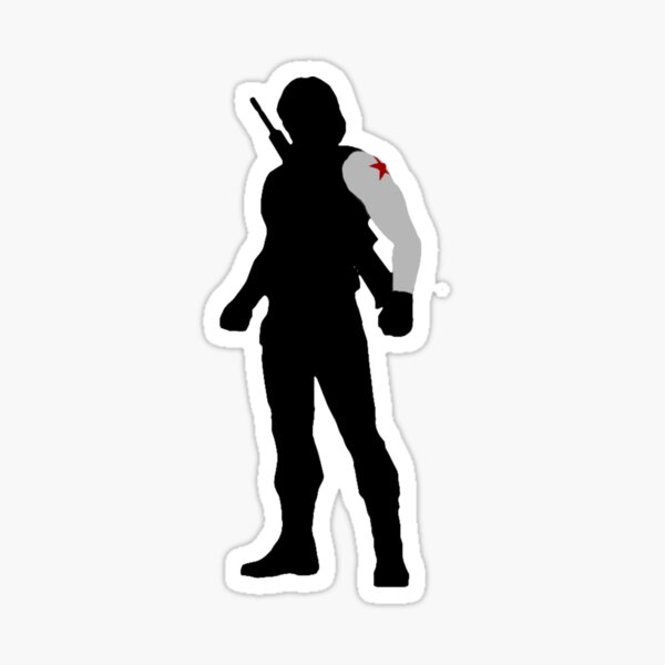 "Winter Soldier" Sticker for Sale by RustedSoldier | Redbubble