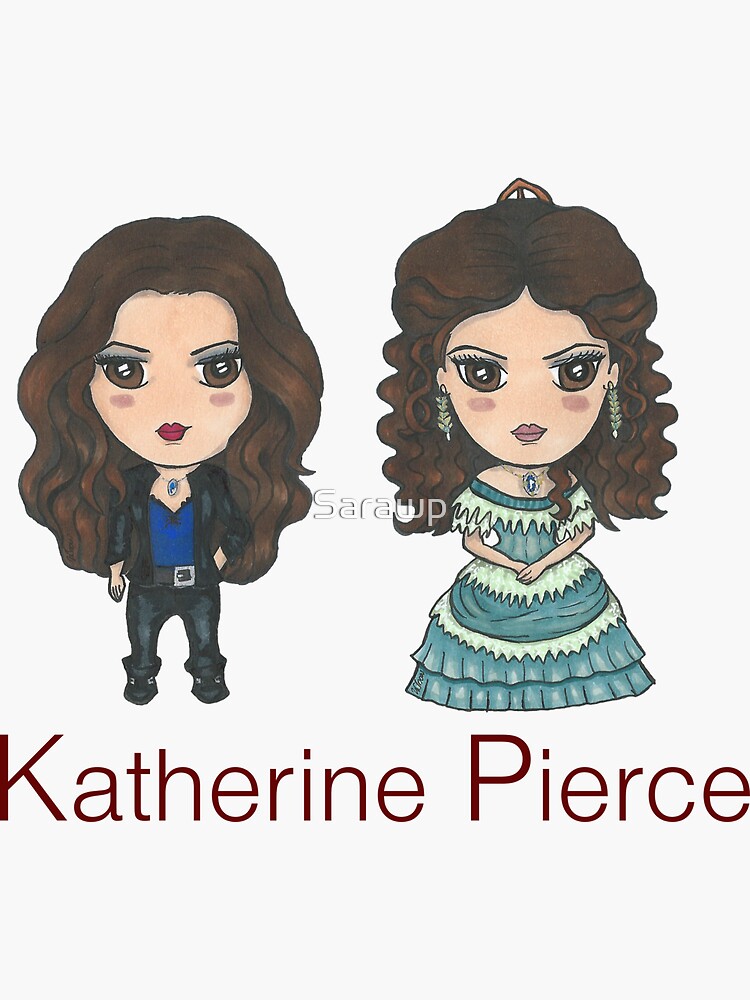 "Katherine" Sticker for Sale by Sarawp | Redbubble