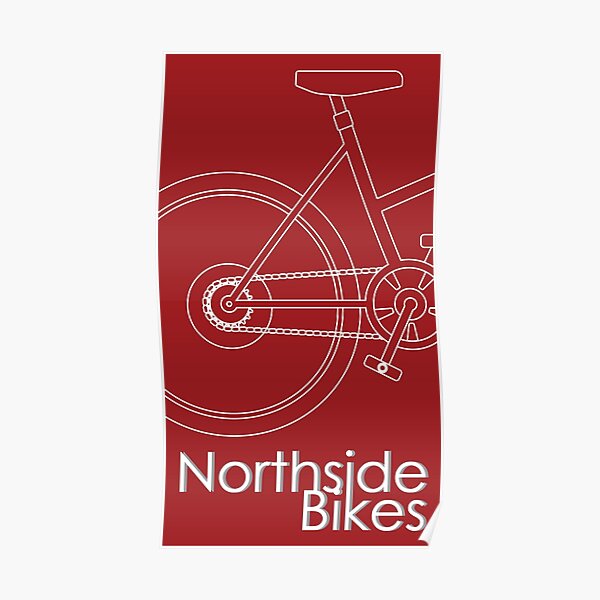Póster «Logotipo de Northside Bikes» de Northside-Bikes | Redbubble