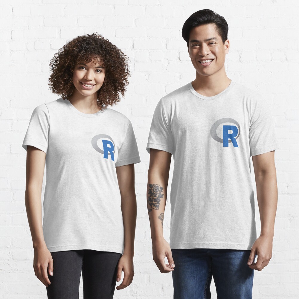 "R Official Logo Programming Language T-Shirt" T-shirt by rainwater11 ...