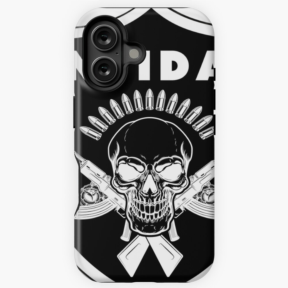 "Infidel in a Raider Black Logo" Sticker for Sale by designdog | Redbubble