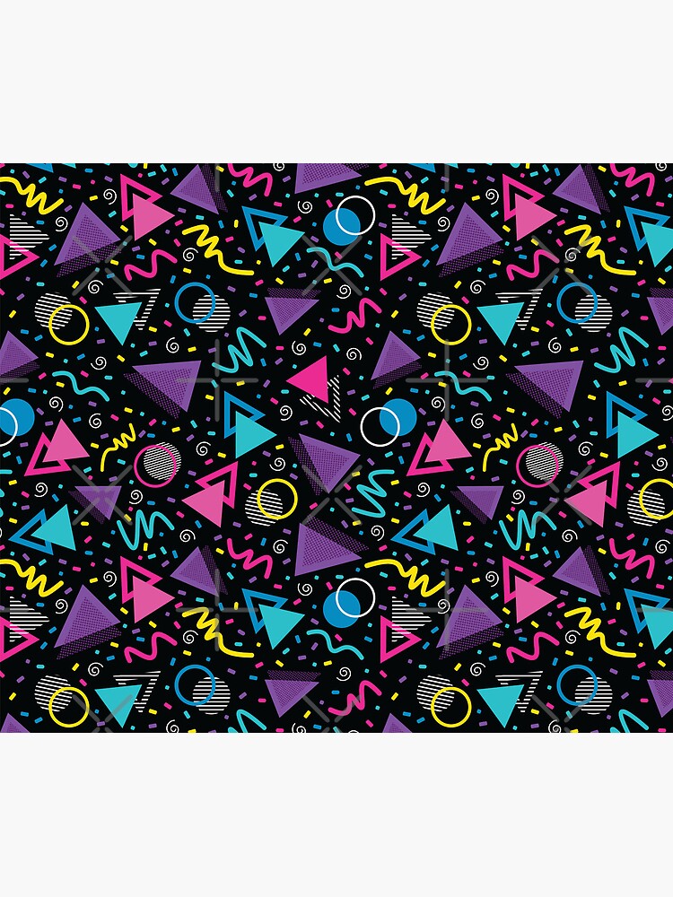 "Neon Retro 90S Sprinkle Pattern" Mouse Pad for Sale by ElleMars ...