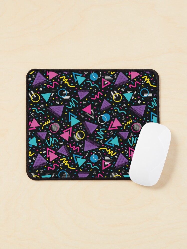 "Neon Retro 90S Sprinkle Pattern" Mouse Pad for Sale by ElleMars ...