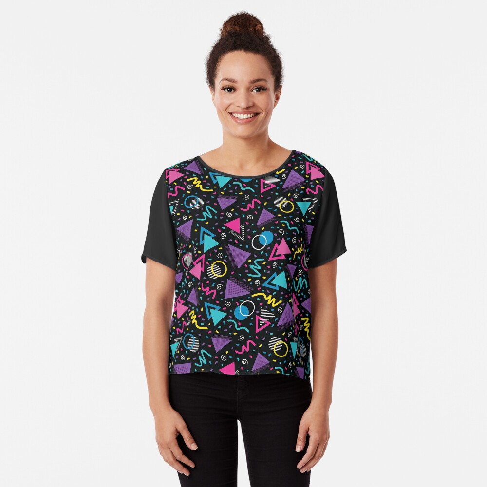 "Neon Retro 90S Sprinkle Pattern" Graphic T-Shirt for Sale by ElleMars ...