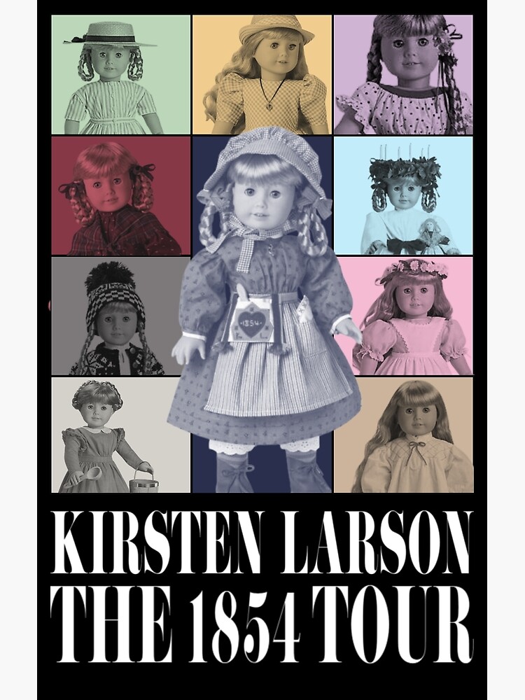 "The 1854 Tour - Kirsten Historical American Pioneer Girl Doll (white ...