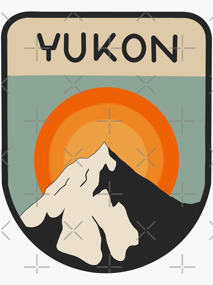 "yukon" Sticker for Sale by m-jick | Redbubble