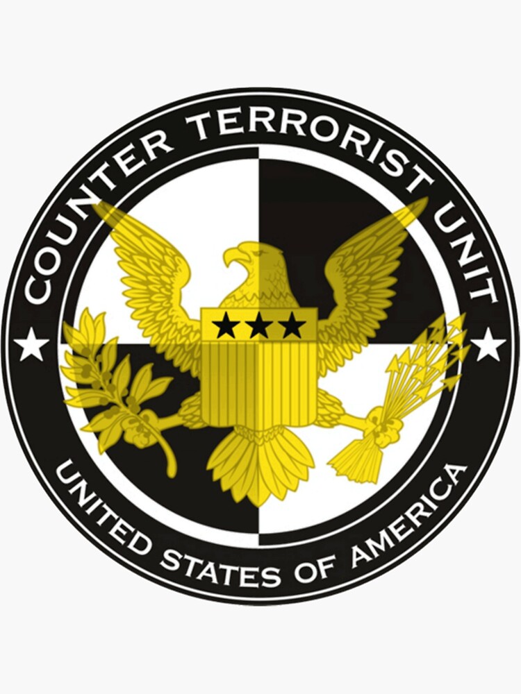 "24 Counter Terrorist Unit (CTU) logo--" Sticker by JazneJewett | Redbubble