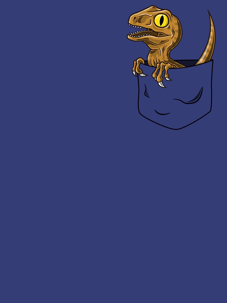 "Pocket Raptor T-Shirt" T-shirt for Sale by Tabner | Redbubble ...