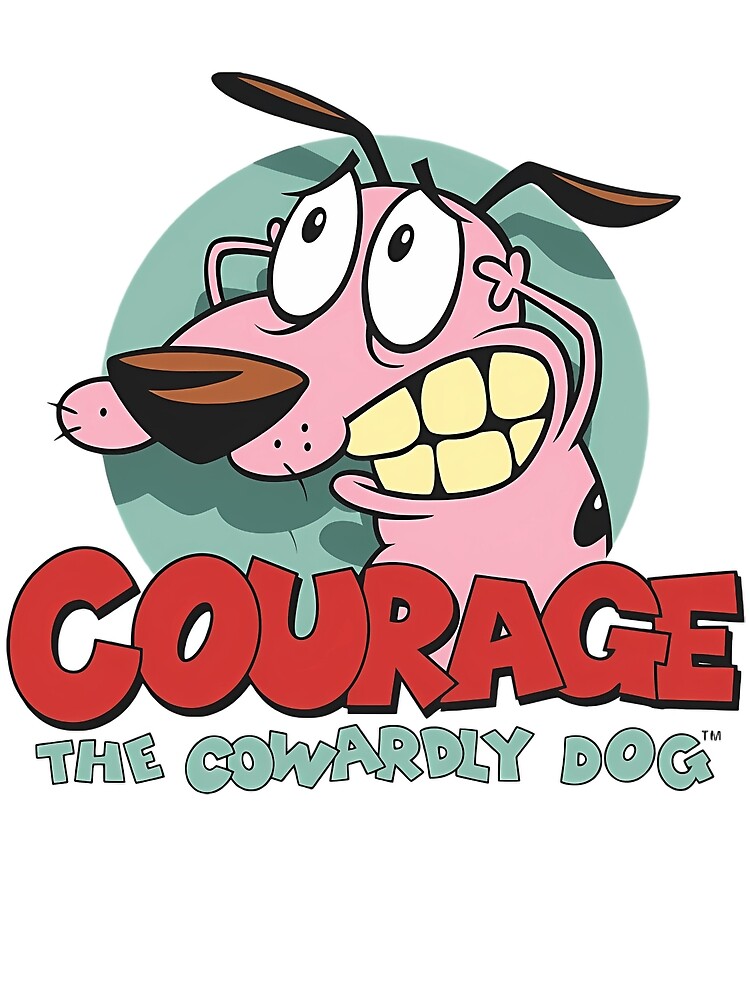 "Courage the Cowardly Dog , Courage the Cowardly Dog" Poster for Sale ...