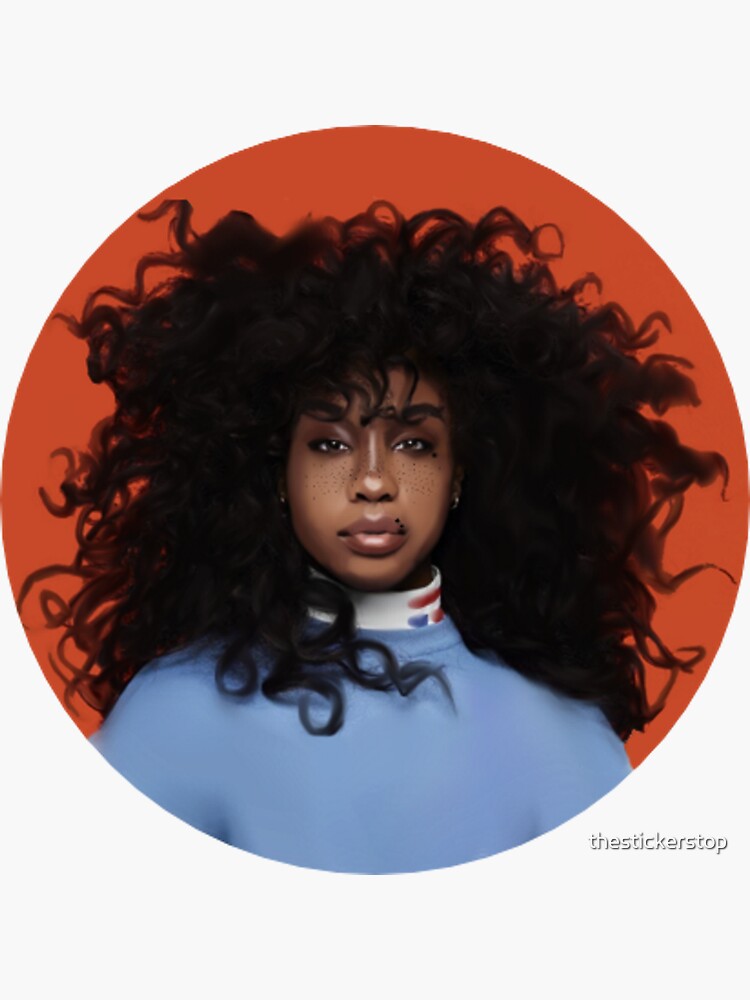 "SZA" Sticker by thestickerstop | Redbubble
