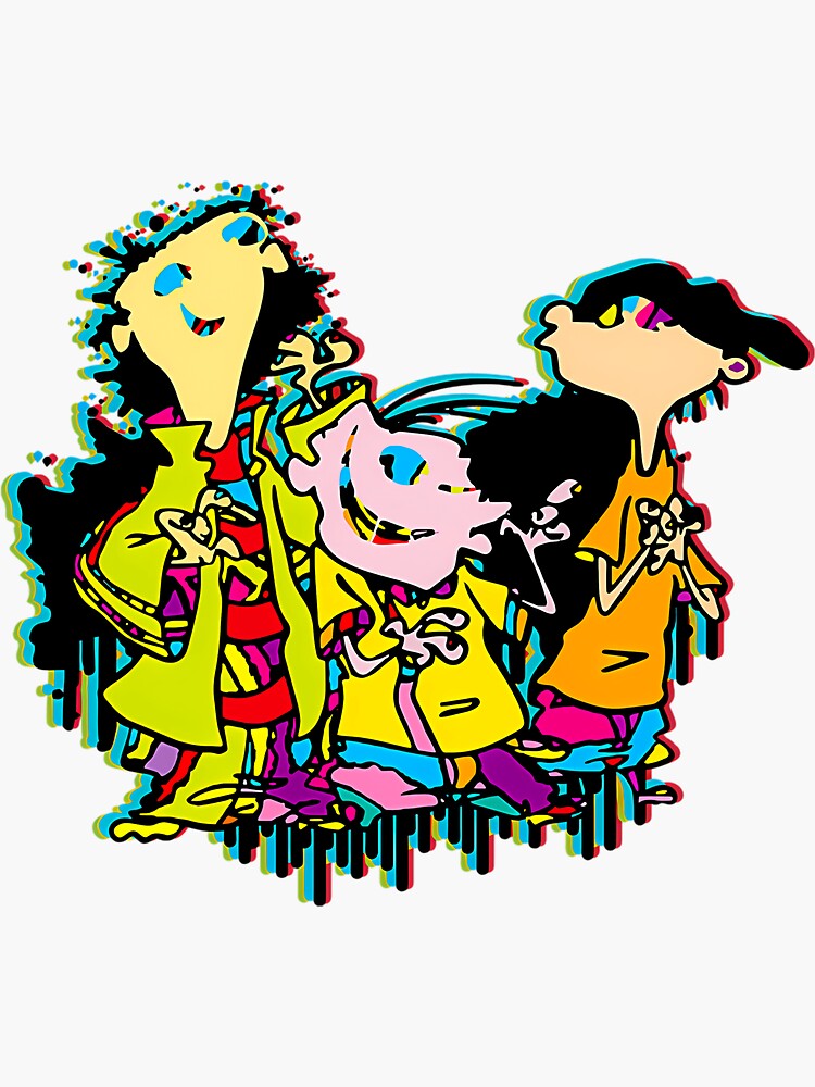 "Ed Edd N Eddy Ed Edd N EddyEd Edd N Eddy" Sticker for Sale by ...