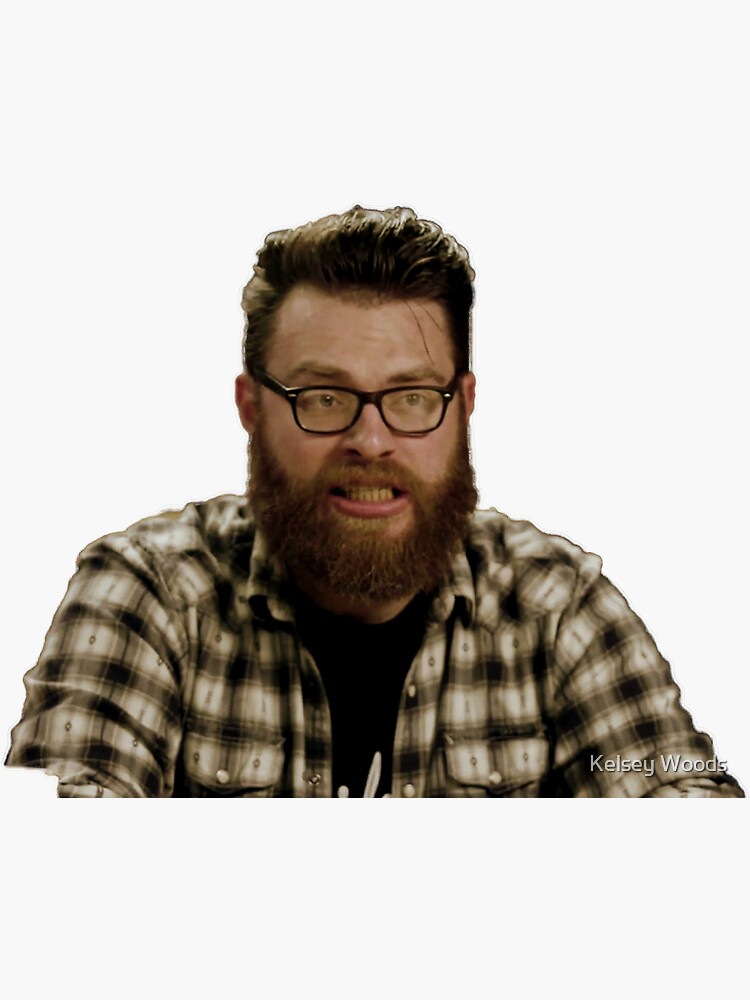 "Travis McElroy - MBMBaM - TAZ" Sticker for Sale by dog8787 | Redbubble