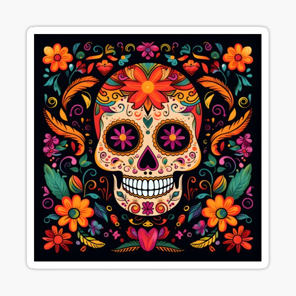 Sticker mit "Tag der toten Bild" von Jackflash2023 | Redbubble