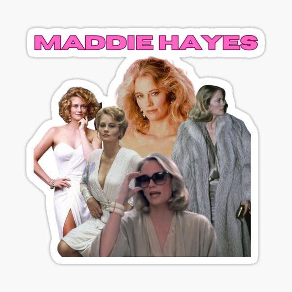 "Maddie Hayes" Sticker for Sale by MoonPod2016 | Redbubble