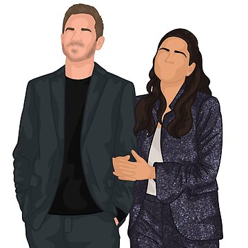 "Angela Lopez & Wesley Evers | The Rookie" Sticker for Sale by ...