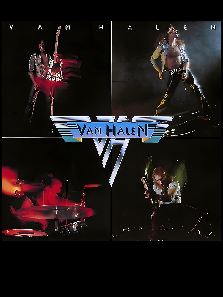 "Ván Hálen Ván Hálen Album Cover" Poster for Sale by JettGomez | Redbubble