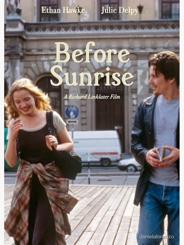 "Before Sunrise Movie Poster" Poster for Sale by danielalorenzo | Redbubble