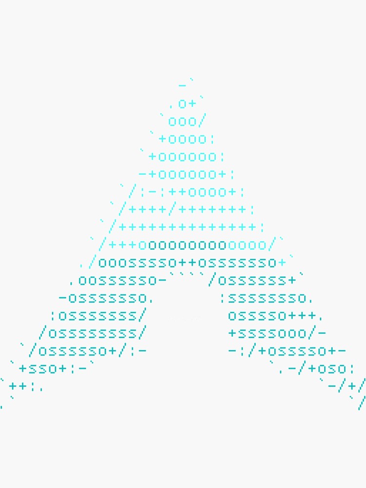 "Arch-Linux-logo--" Sticker by HaisleydCsantw | Redbubble