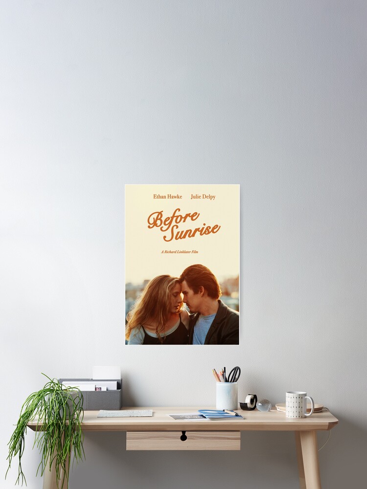 "Before Sunrise Movie Poster" Poster for Sale by danielalorenzo | Redbubble