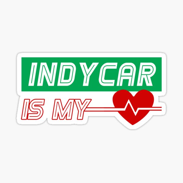 Indycar Stickers | Redbubble