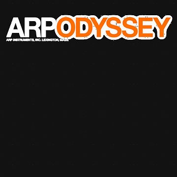 Sticker mit "Arp-Odyssey-Logo--" von SoraHubbs | Redbubble