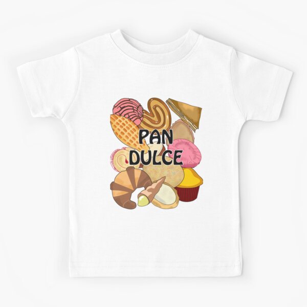 "Pan Dulce Conchas Mexican Sweet Bread Pastry Bakery T-Shirt" Kids T ...