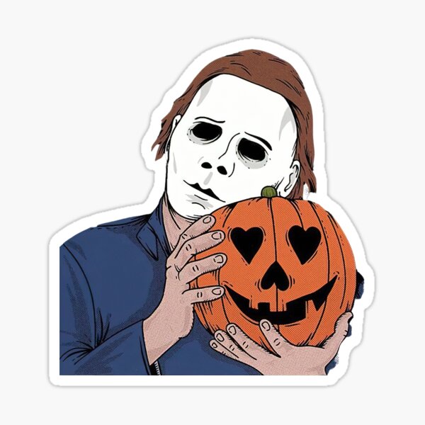 "Halloween | Jack O'Lantern | Michael Myers |" Sticker for Sale by ...