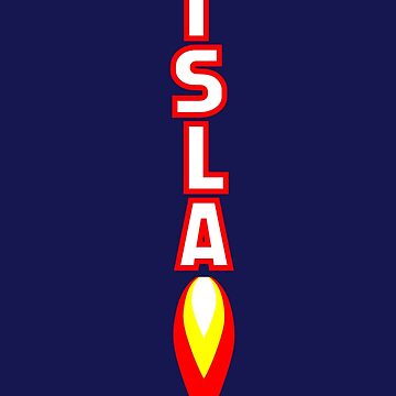 "TSLA" Sticker for Sale by Colorfulman | Redbubble